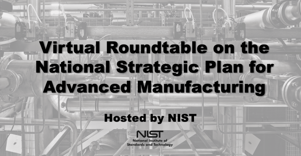 Virtual Roundtable on the National Strategic Plan for Advanced ...
